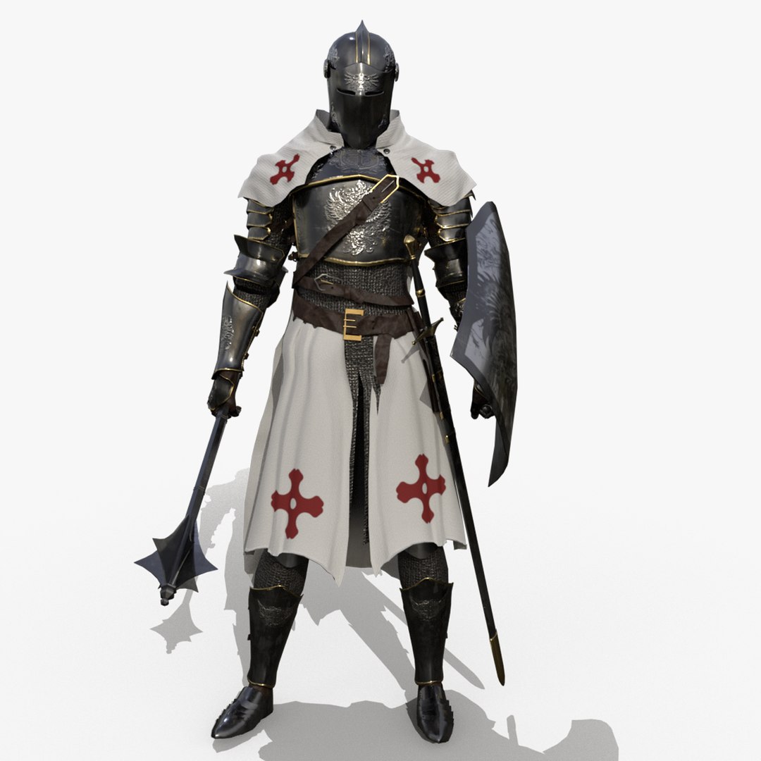 White Knight Model - TurboSquid 2202130