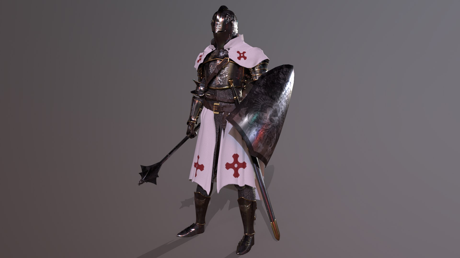 White Knight Model - TurboSquid 2202130