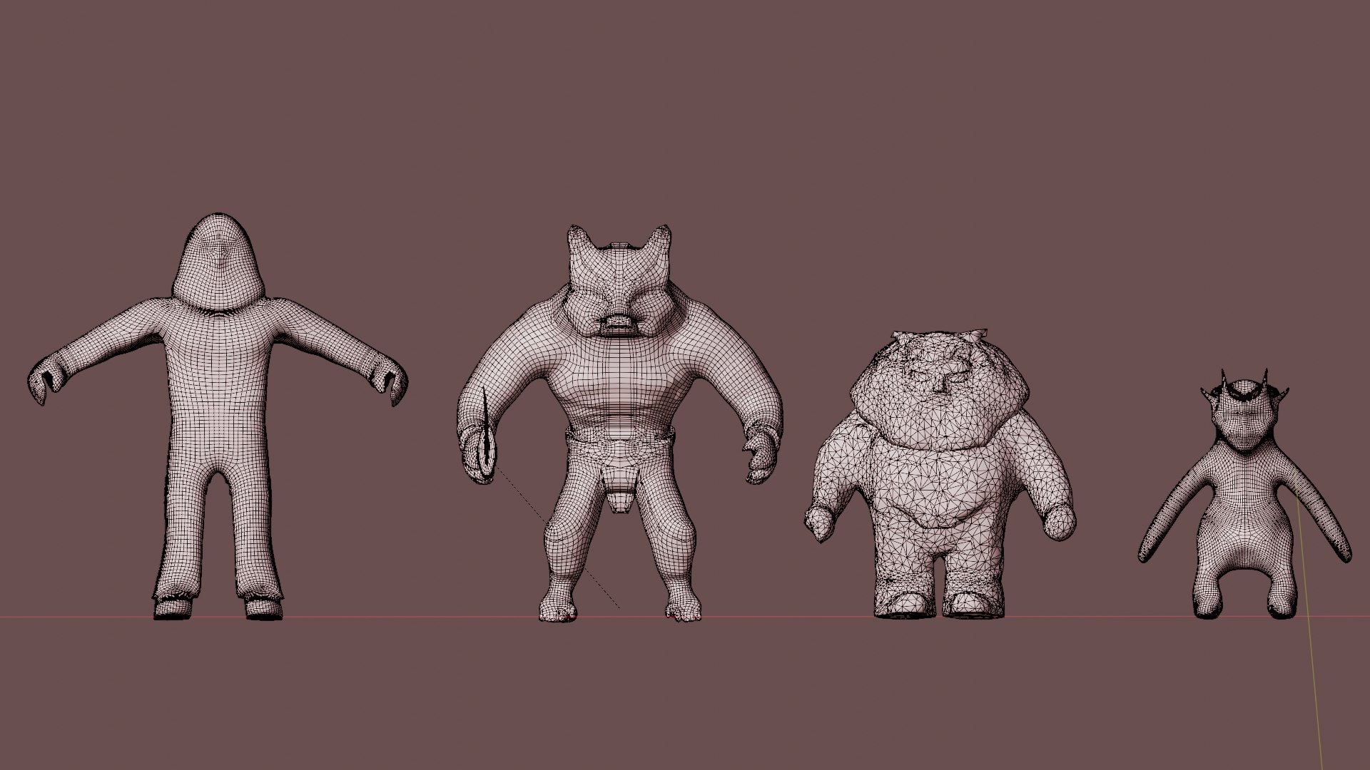 3D Enemy Characters Asset Pack Model - TurboSquid 2457433