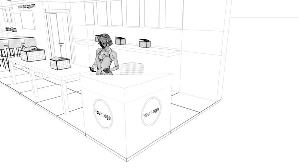 modelo 3d Stand de exposición13 - TurboSquid 1629490