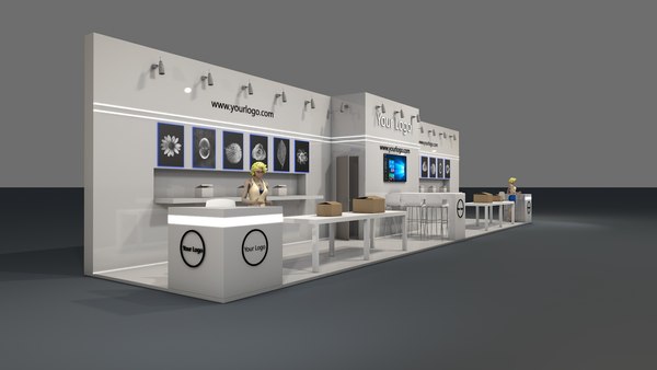 modelo 3d Stand de exposición13 - TurboSquid 1629490