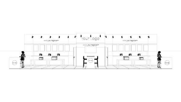modelo 3d Stand de exposición13 - TurboSquid 1629490