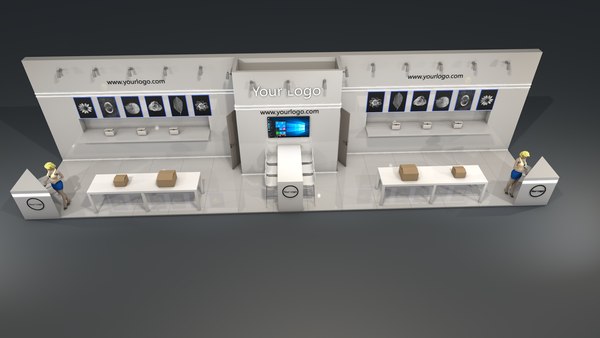 modelo 3d Stand de exposición13 - TurboSquid 1629490