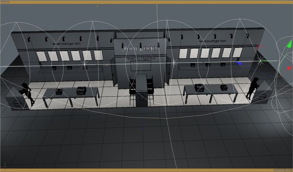 modelo 3d Stand de exposición13 - TurboSquid 1629490