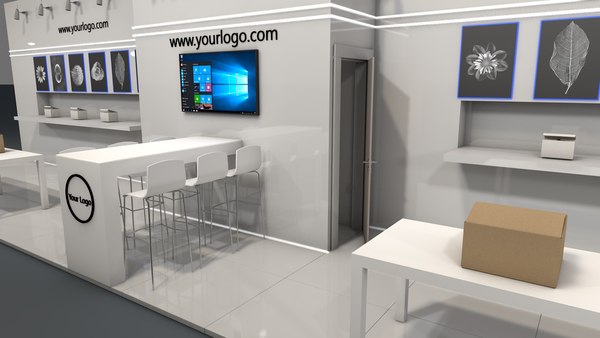 modelo 3d Stand de exposición13 - TurboSquid 1629490