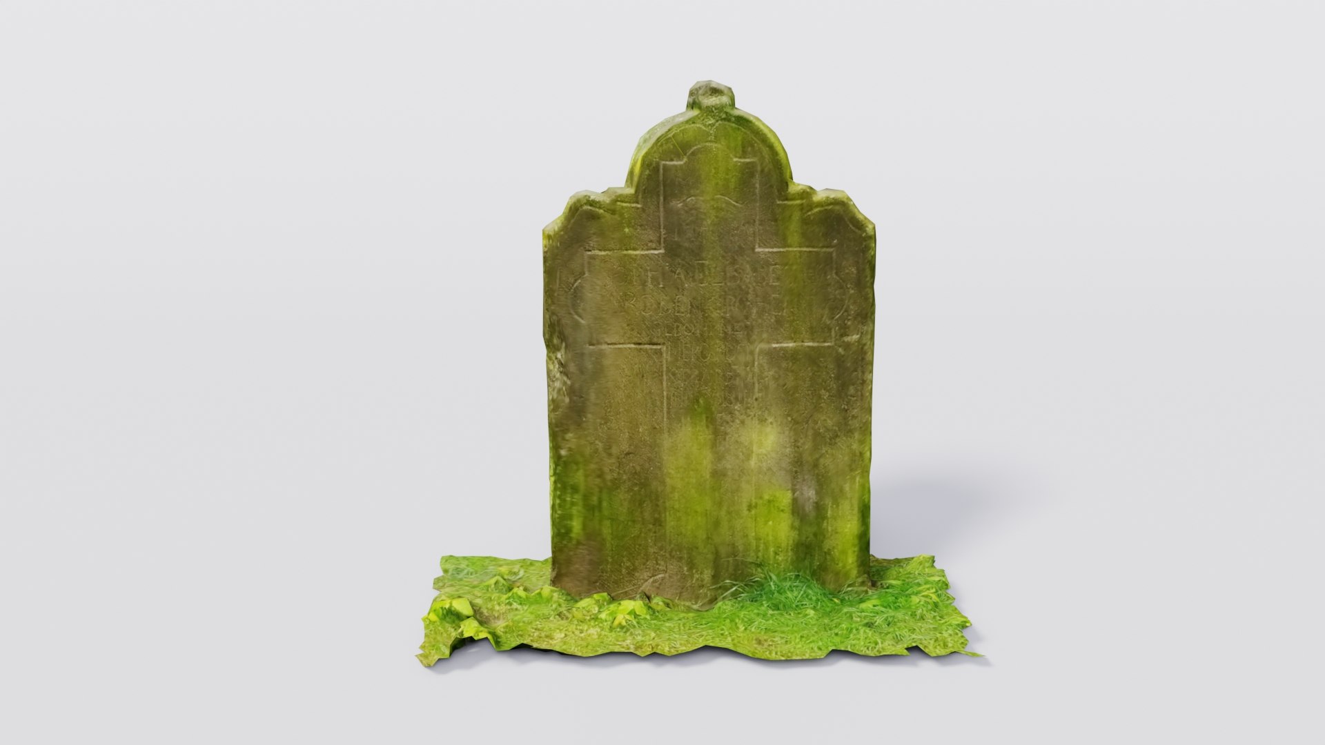 Old Simple Tombstone 3D - TurboSquid 2099234