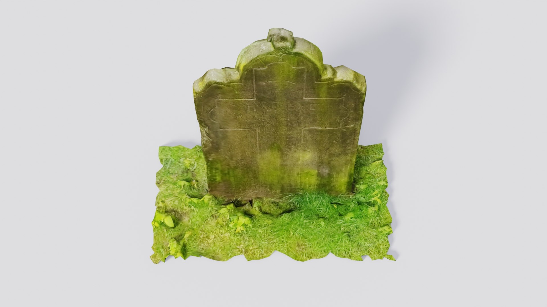 Old Simple Tombstone 3D - TurboSquid 2099234