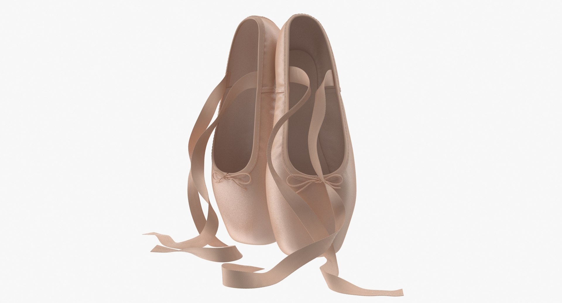 Ballet Shoes Model - TurboSquid 1397071