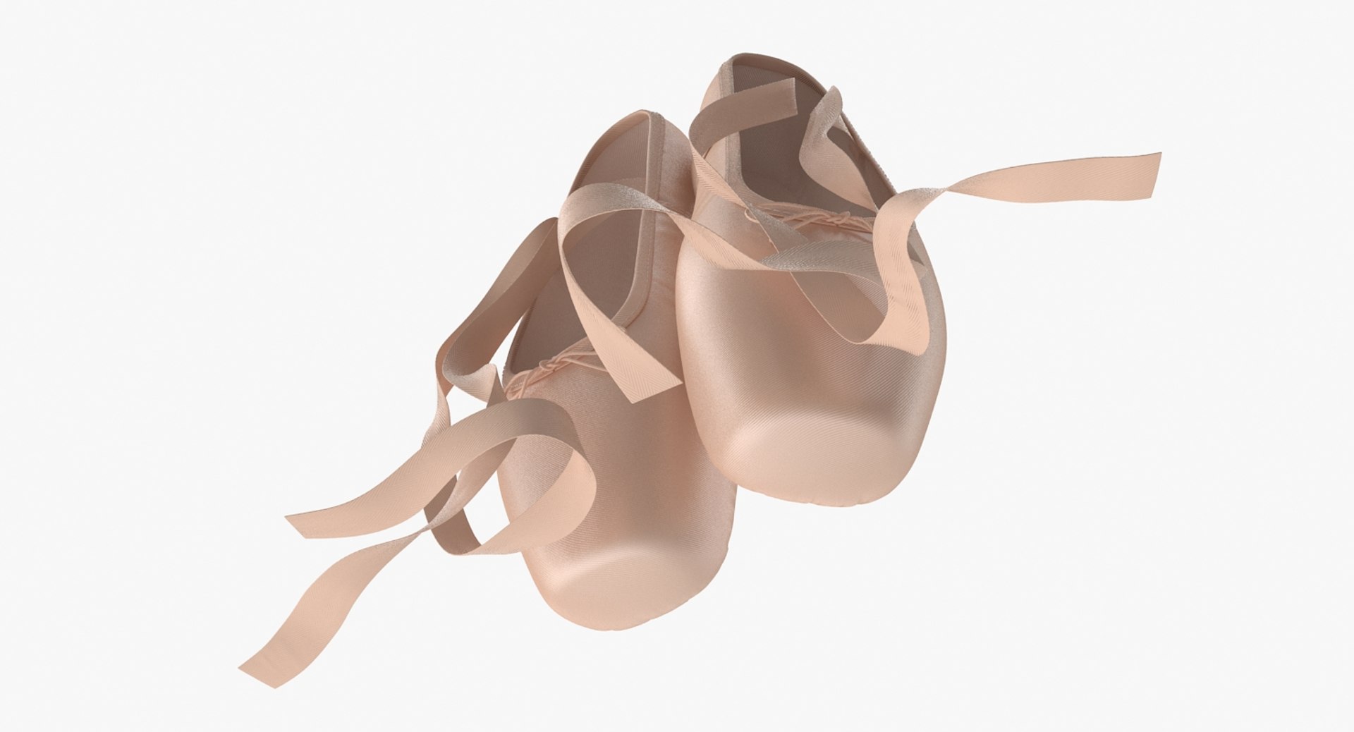 Ballet Shoes Model - TurboSquid 1397071