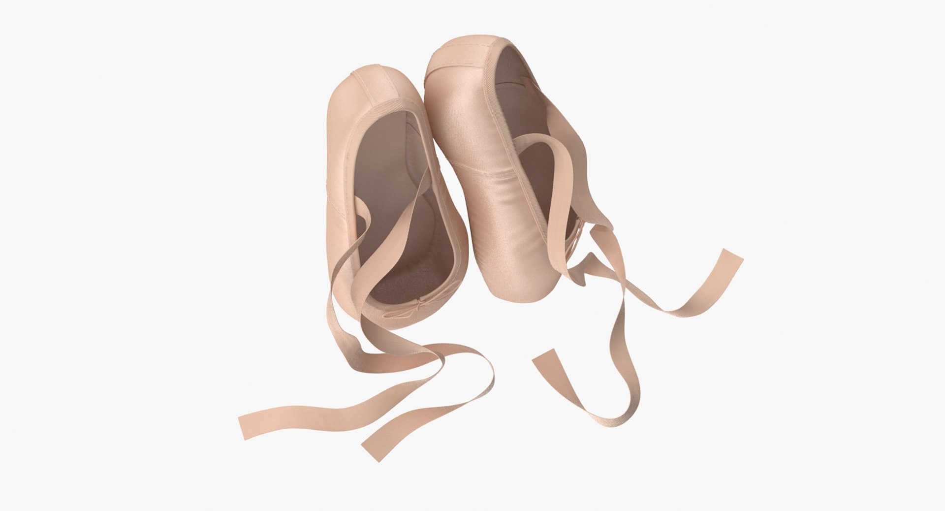 Ballet Shoes Model - TurboSquid 1397071