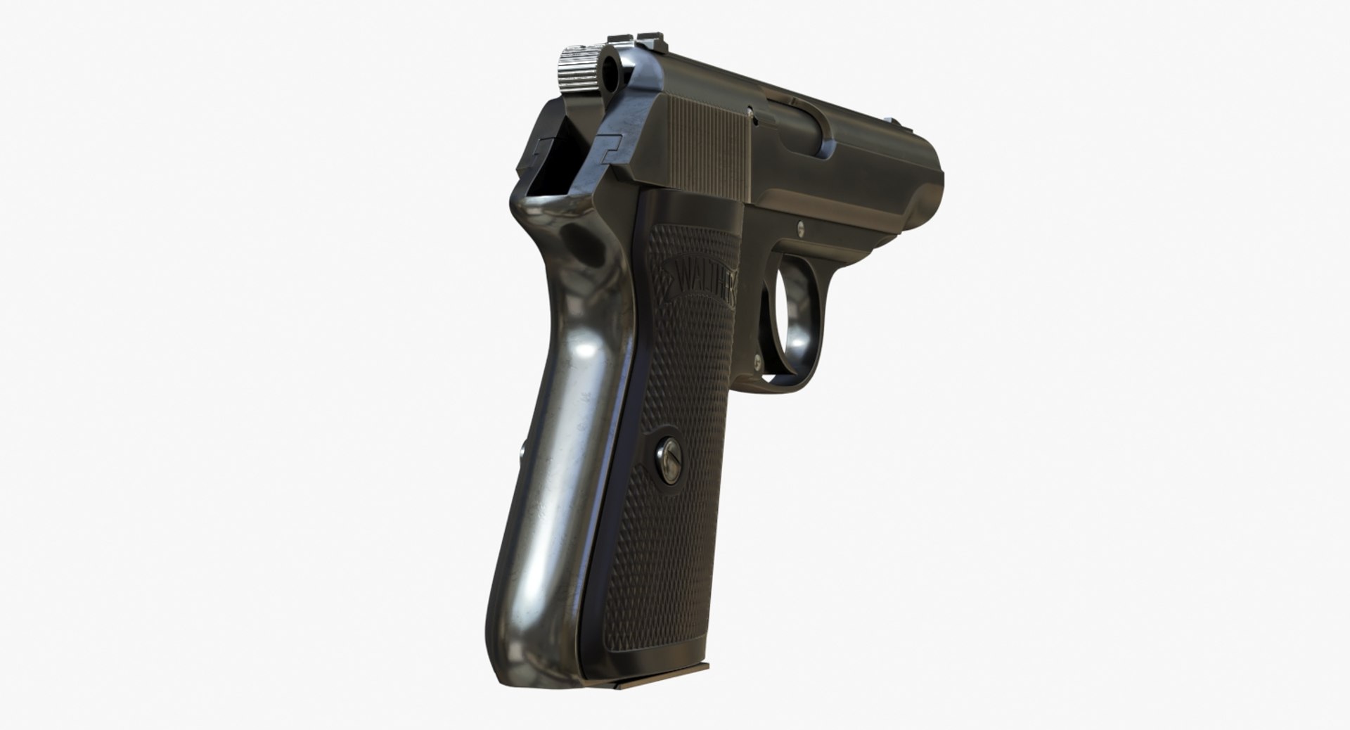 Realistic Walther Pp 01 3D Model - TurboSquid 1542922