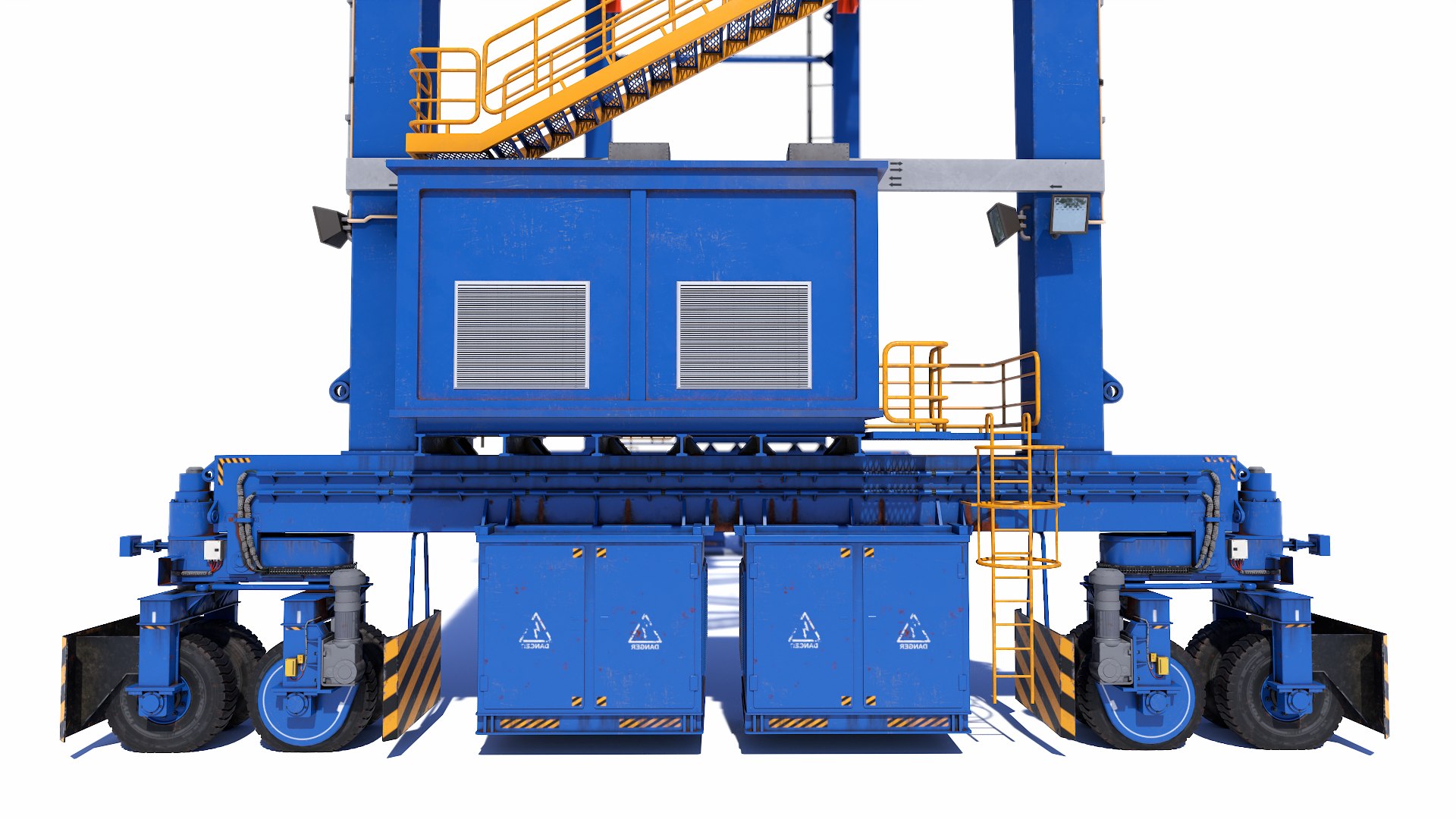 RTG Crane PBR Model Film Quality 3D Model - TurboSquid 2234733