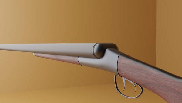 Free Double Barrel Shotgun 3D model - TurboSquid 2047099
