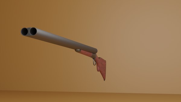 Free Double Barrel Shotgun 3D model - TurboSquid 2047099