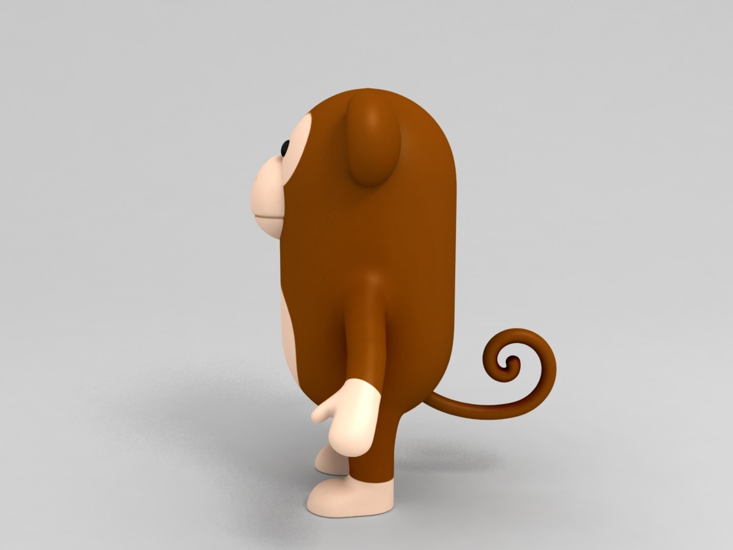 3D monkey character model - TurboSquid 1252894