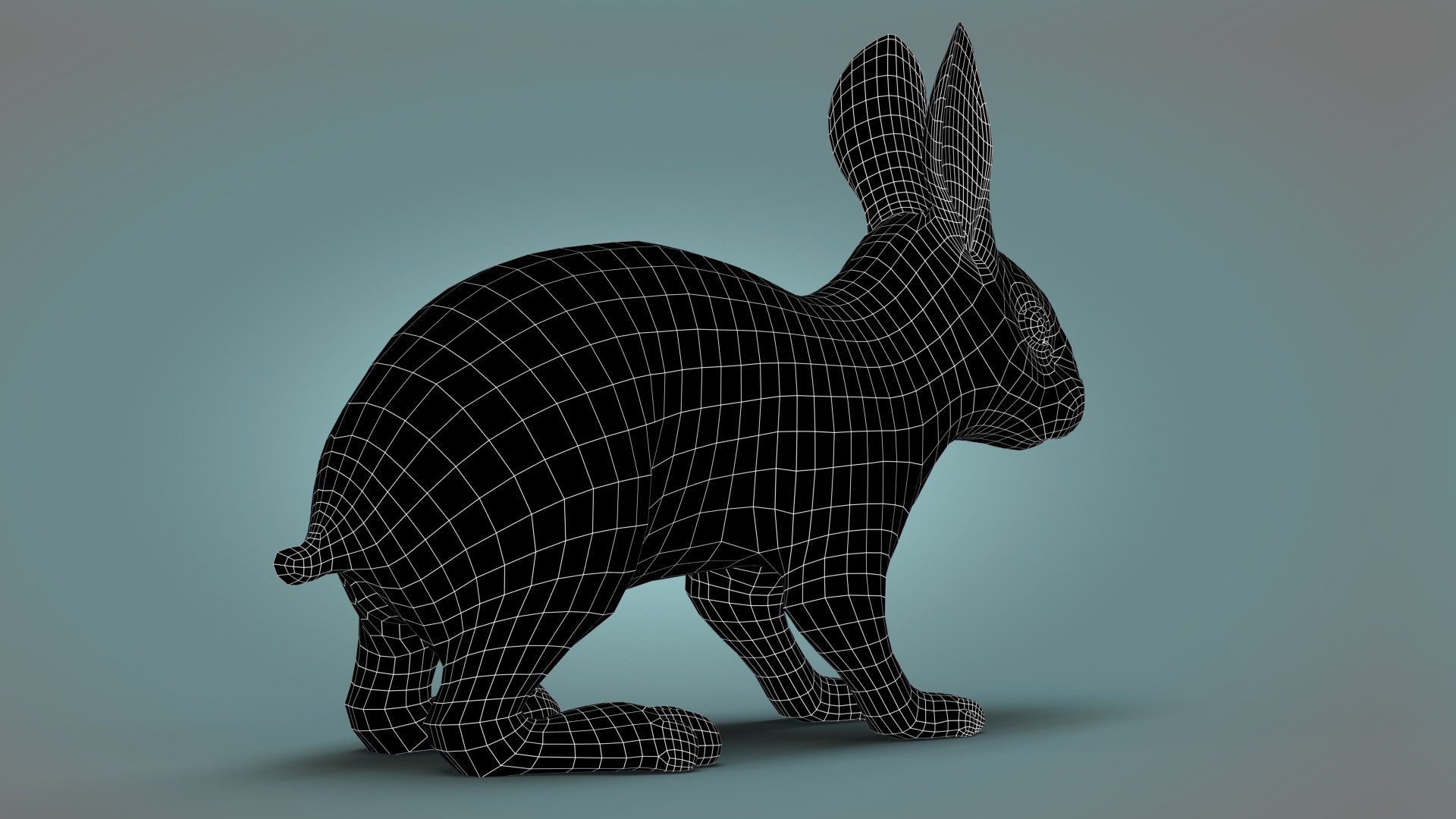 Rabbit Spotted RIG XGEN model - TurboSquid 2163512
