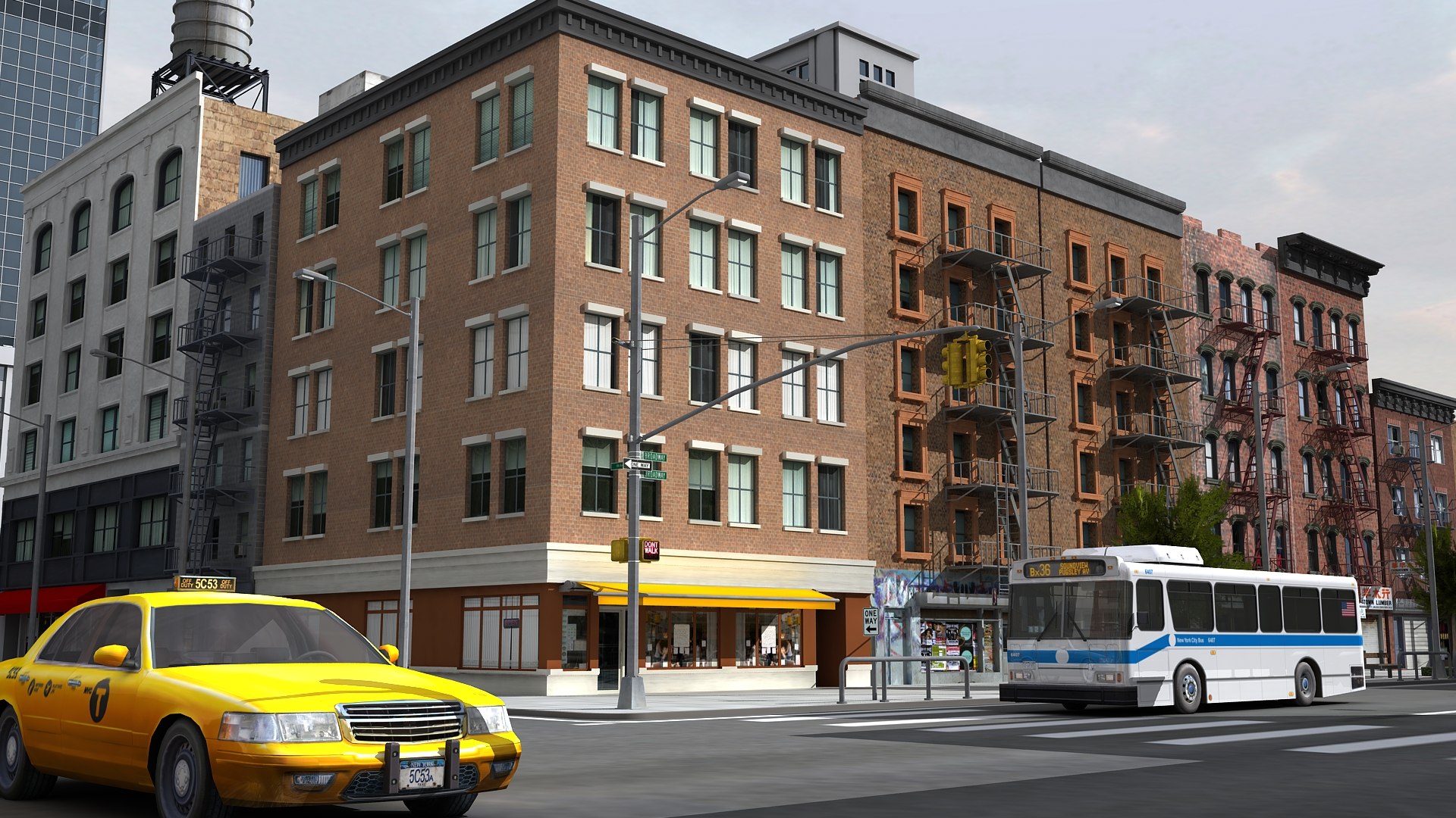 3d Model New York City Blocks