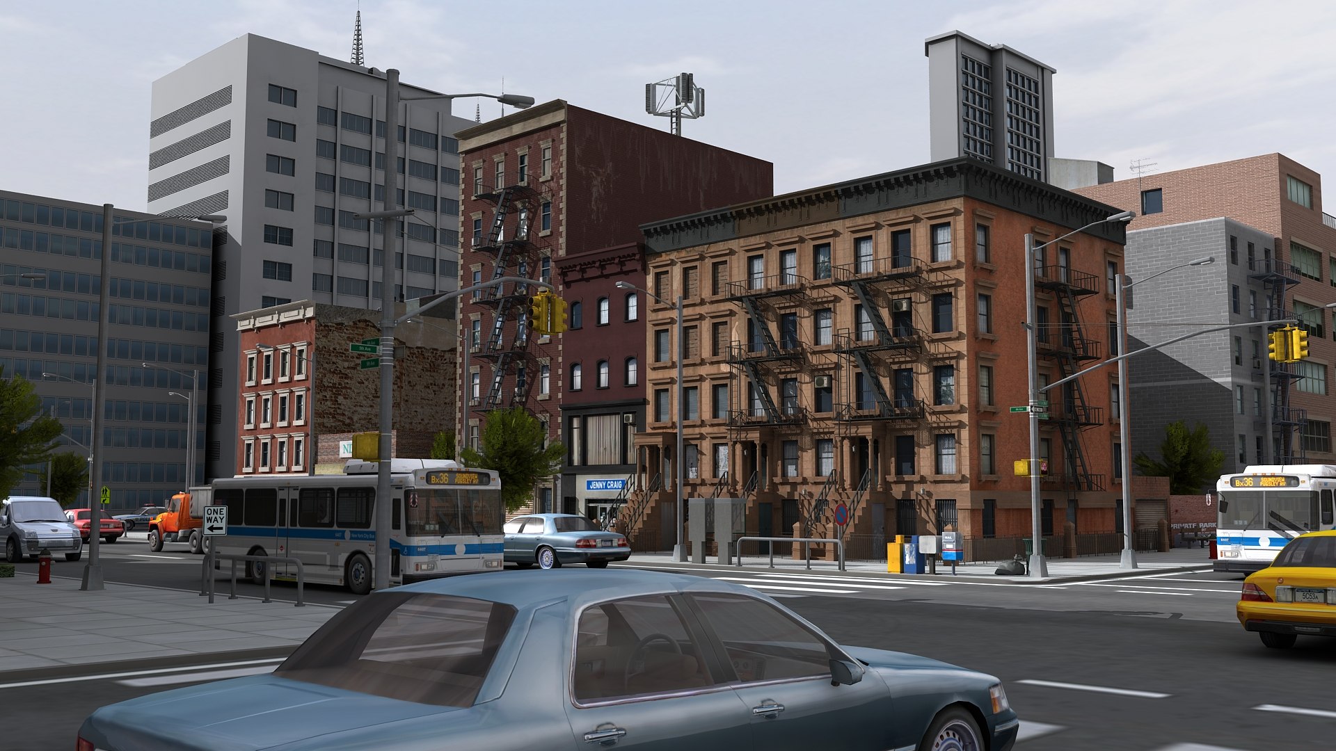 3d Model New York City Blocks