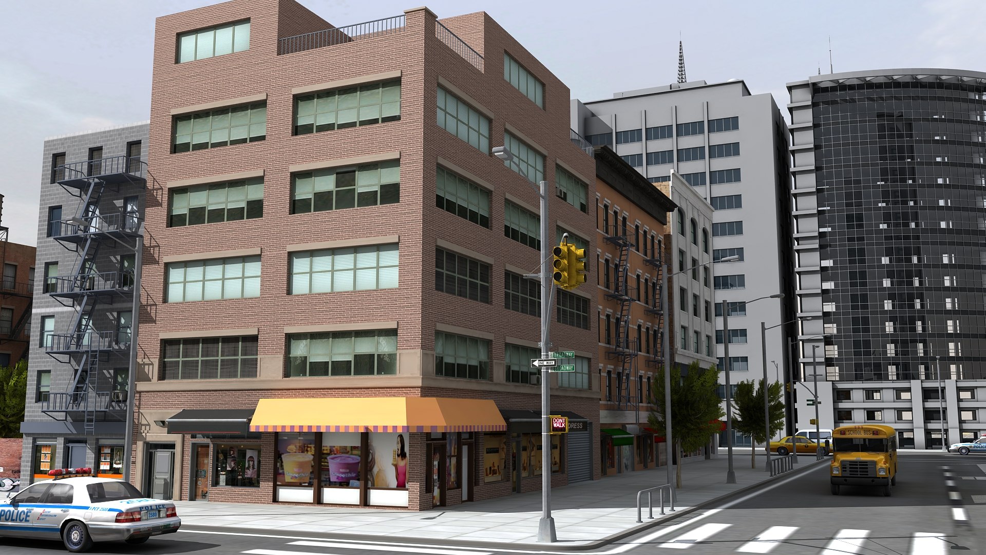 3d Model New York City Blocks