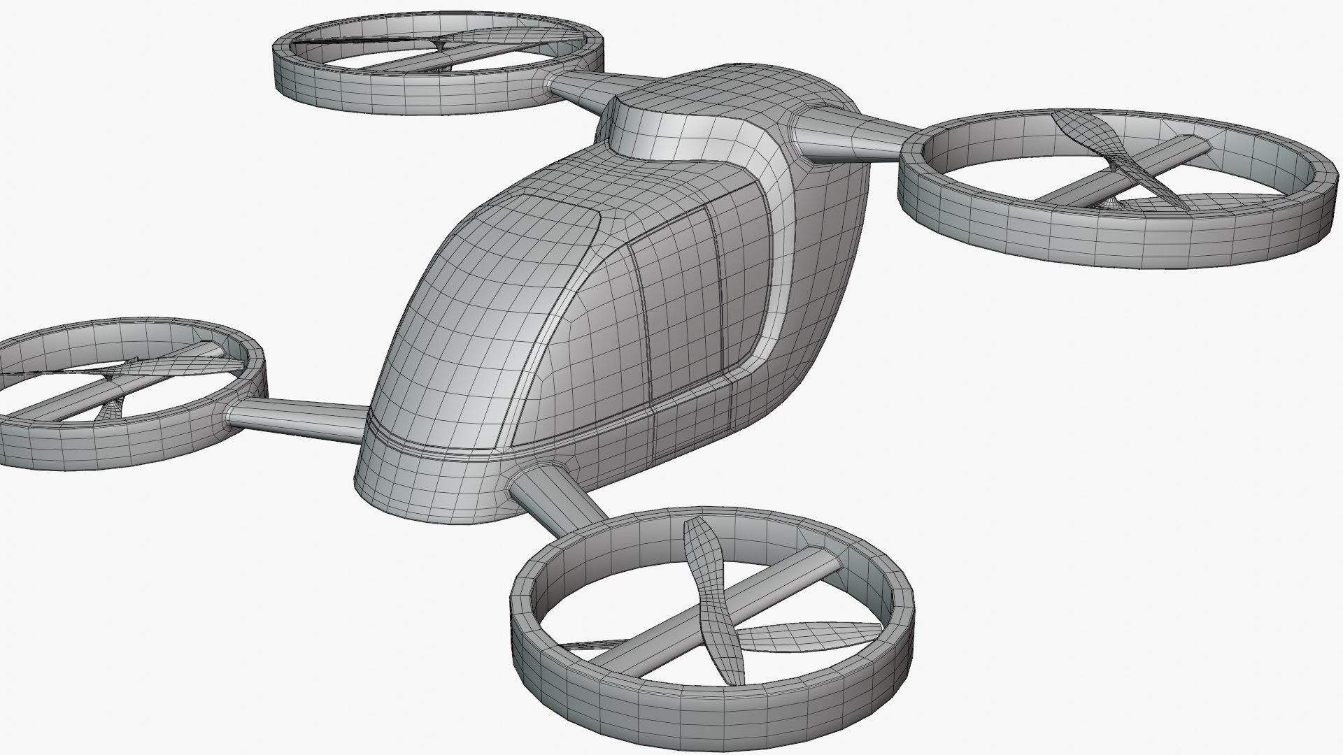 Passenger Drones Collection IV 2023 3D Model - TurboSquid 2079820