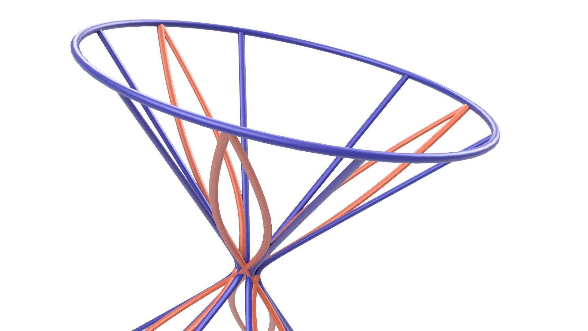 Hyperboloid 3D Model - TurboSquid 1930449