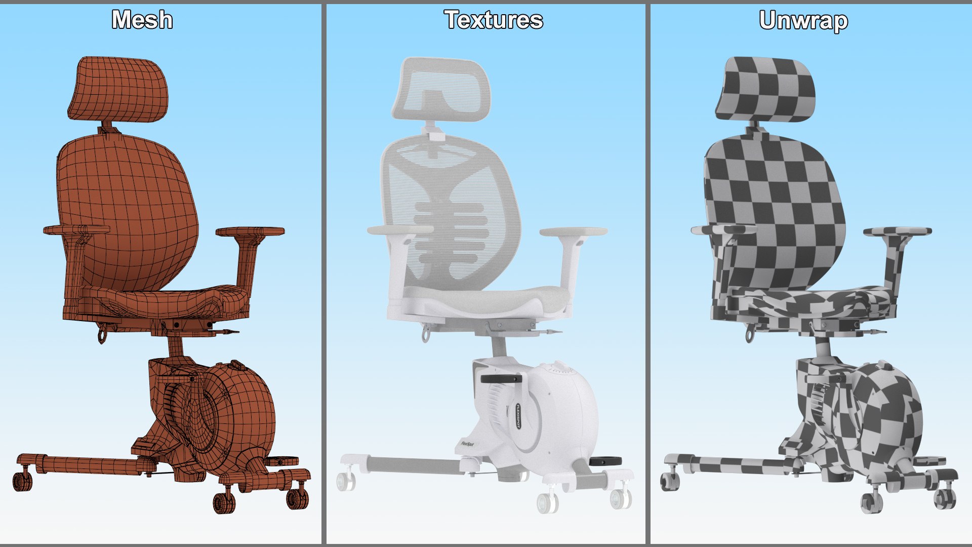 3D Office Fitness Chairs Collection - TurboSquid 2208734
