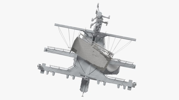 Military ship mast 3D - TurboSquid 1548374