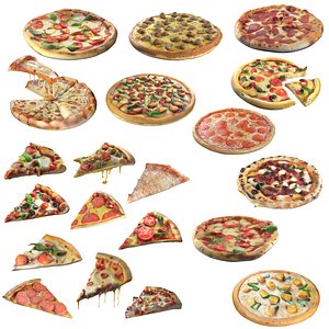Pizza 3D Models For Download | TurboSquid