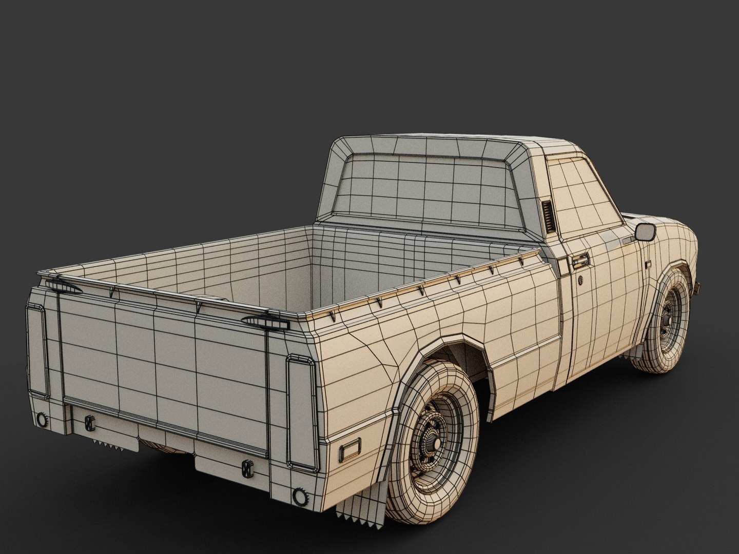 Pick Up Truck 3D Model - TurboSquid 1983026