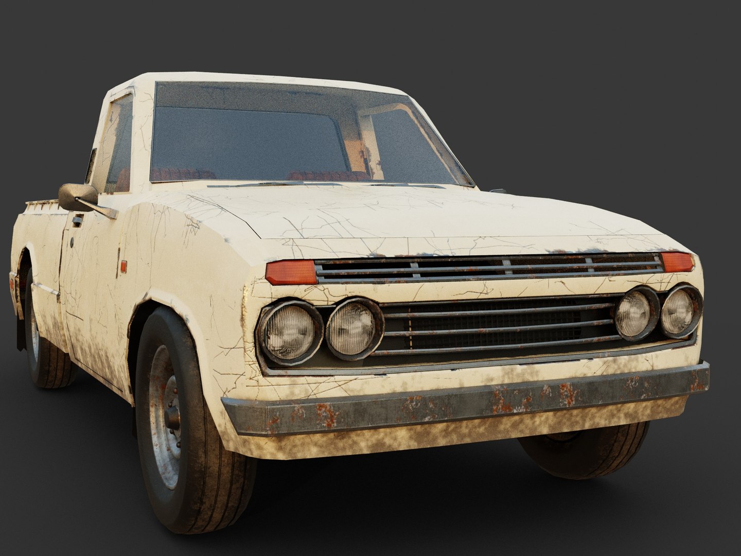 Pick Up Truck 3D Model - TurboSquid 1983026