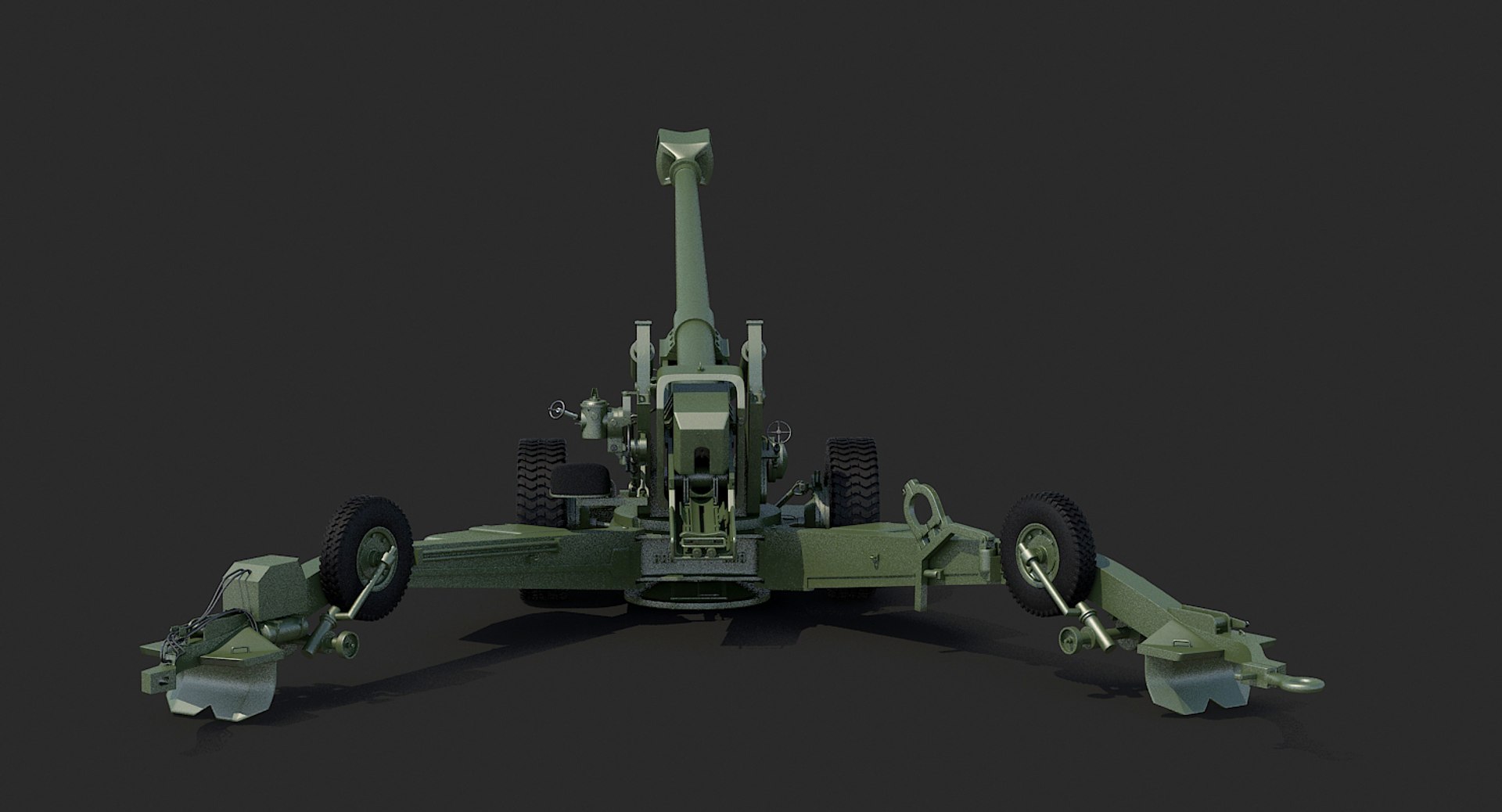 3ds Fh70 Howitzer