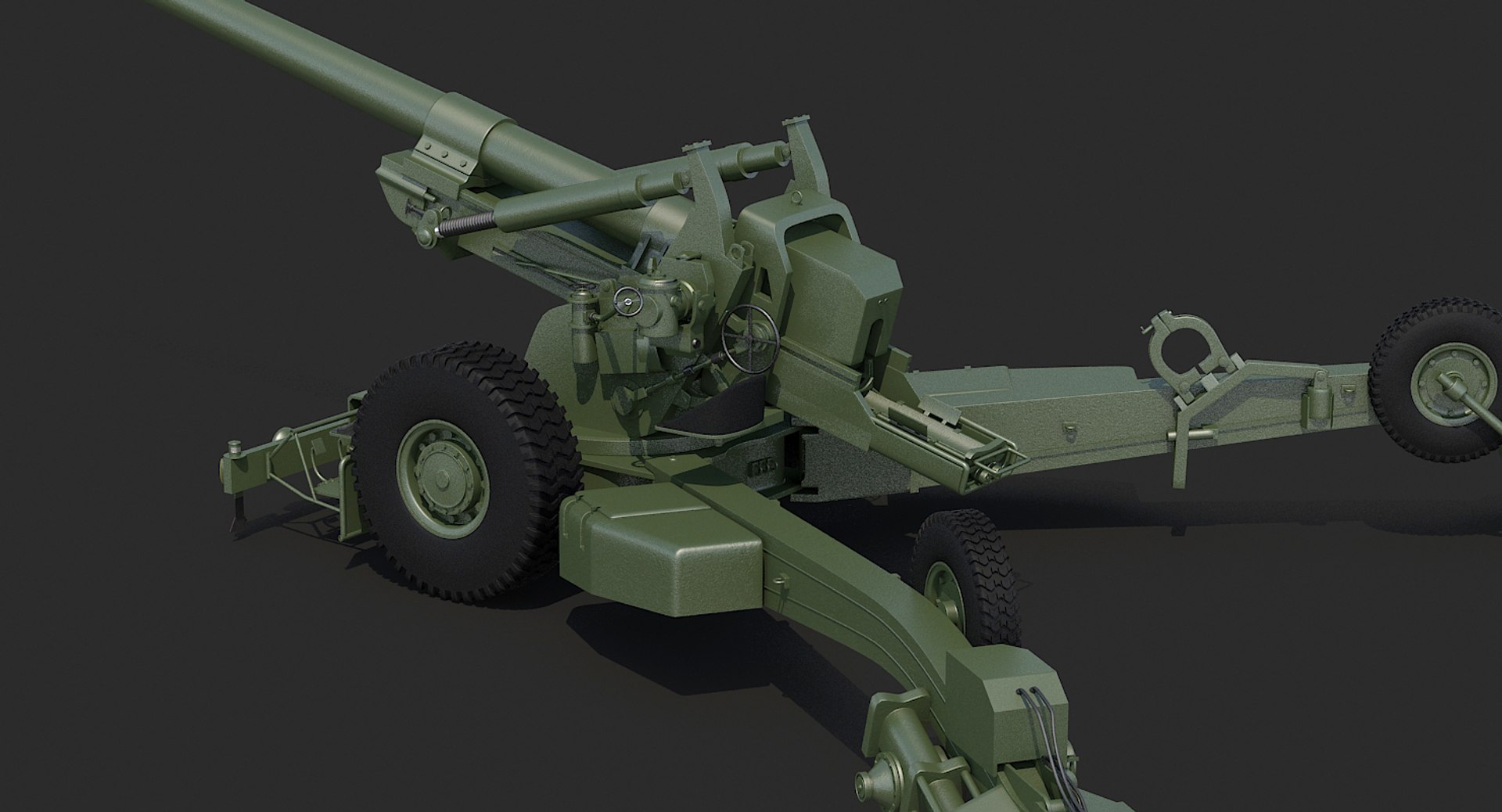 3ds Fh70 Howitzer