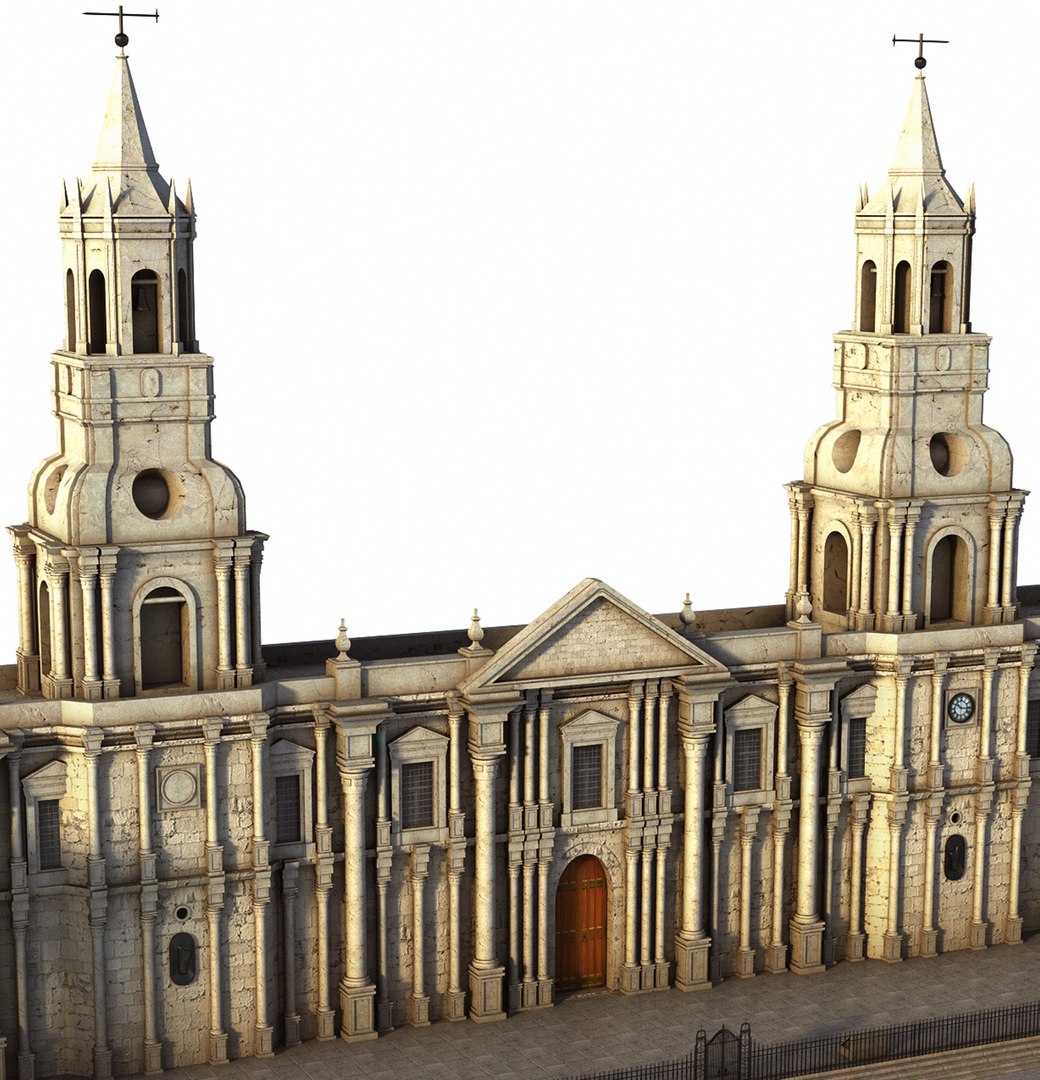 Cathedral Model - TurboSquid 1202787