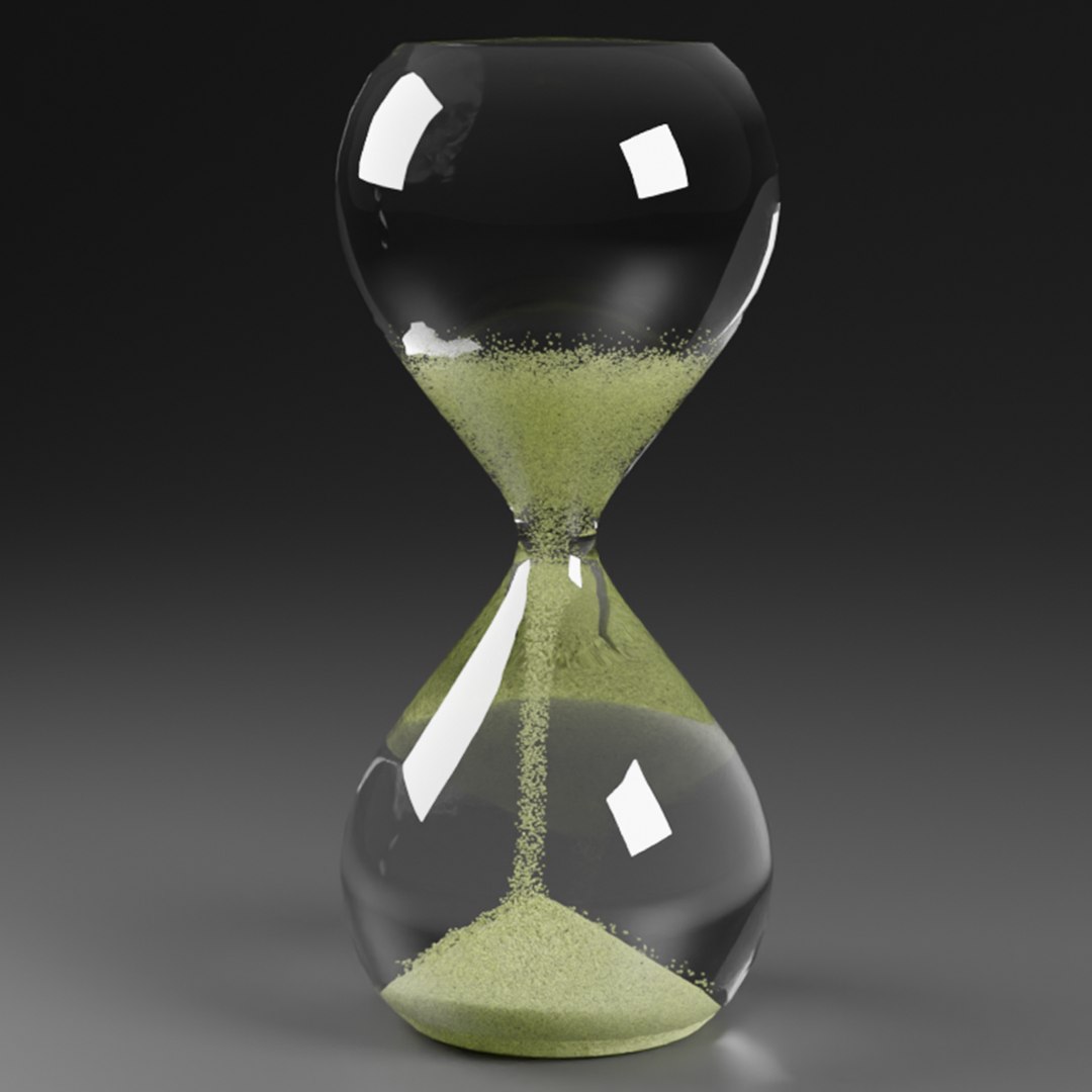 3D Model Hourglass 3D Model - TurboSquid 2010020
