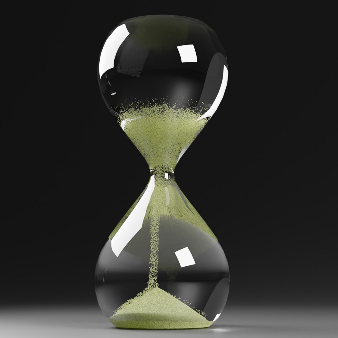3D Model Hourglass 3D Model - TurboSquid 2010020