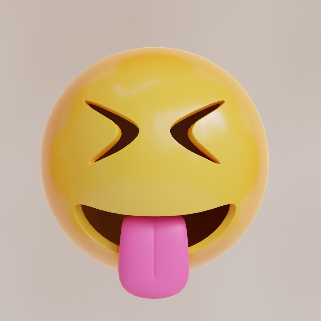 Emoji Pack - Low Poly 3D Model - TurboSquid 2224569