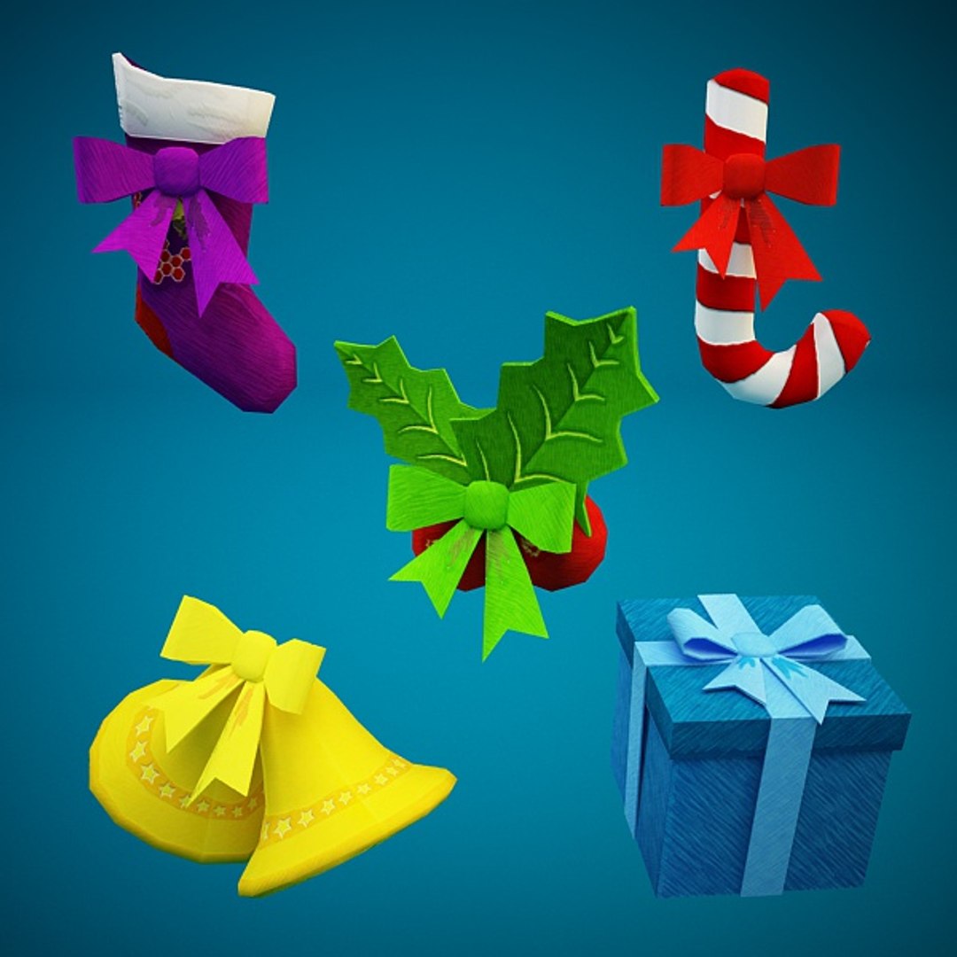 Christmas Games 3d C4d