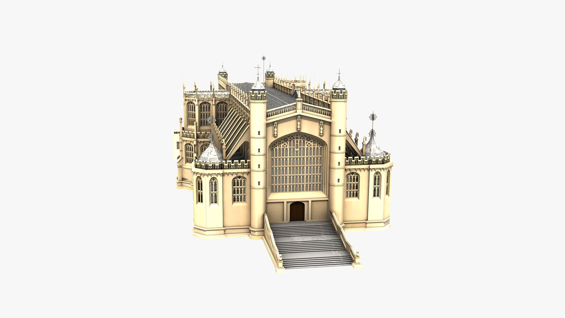 St Georges Chapel 3D Model - TurboSquid 1959778