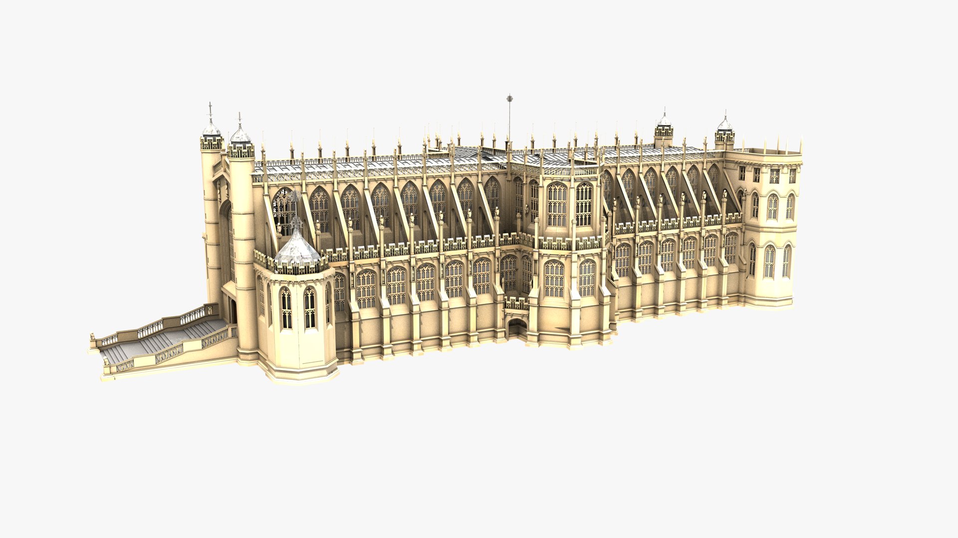 St Georges Chapel 3D Model - TurboSquid 1959778