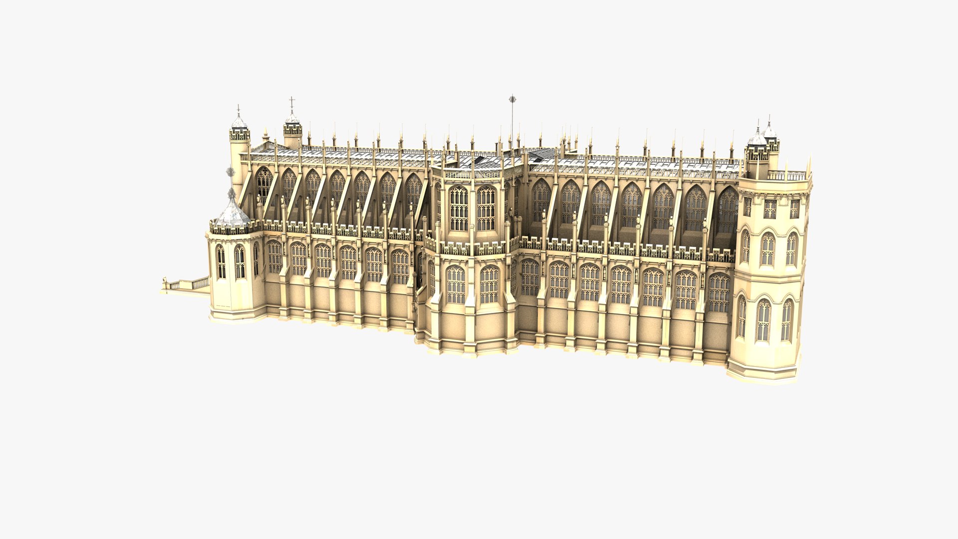 St Georges Chapel 3D Model - TurboSquid 1959778