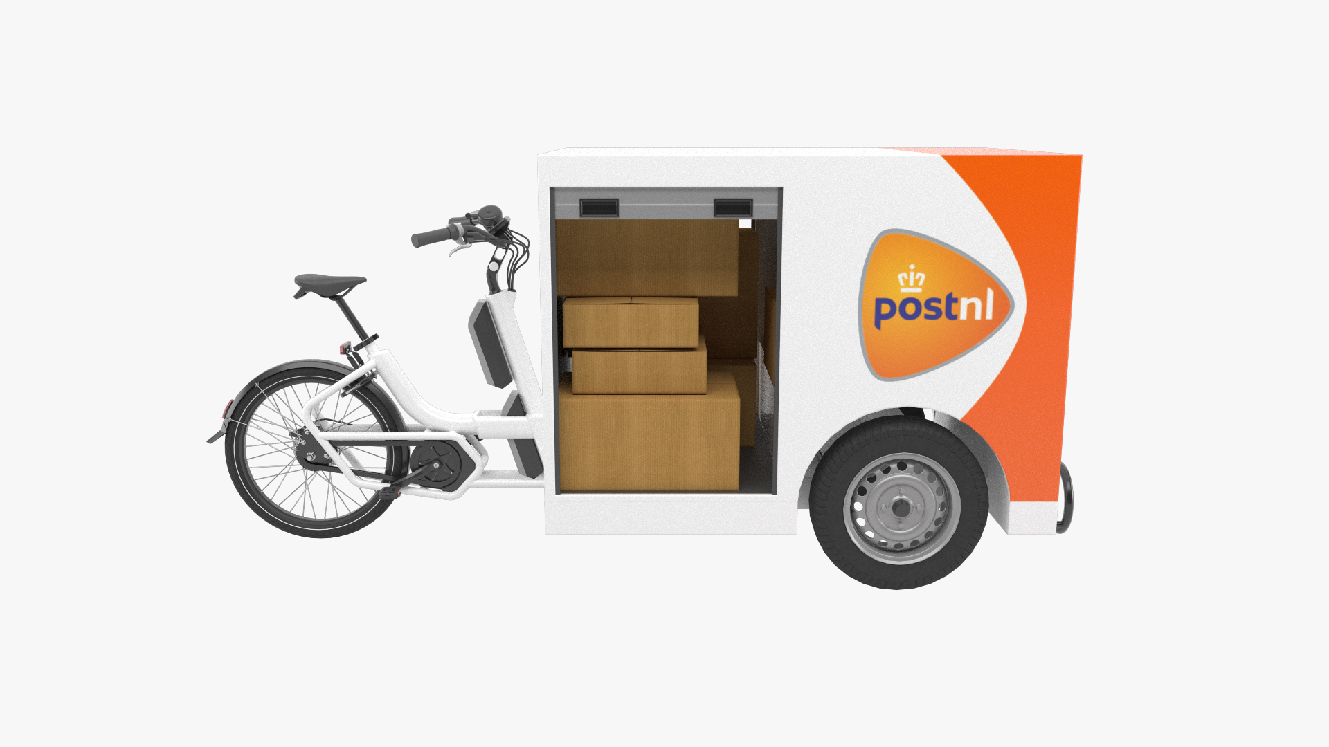 Urban Arrow Parcel PostNL 3D Model - TurboSquid 1800270