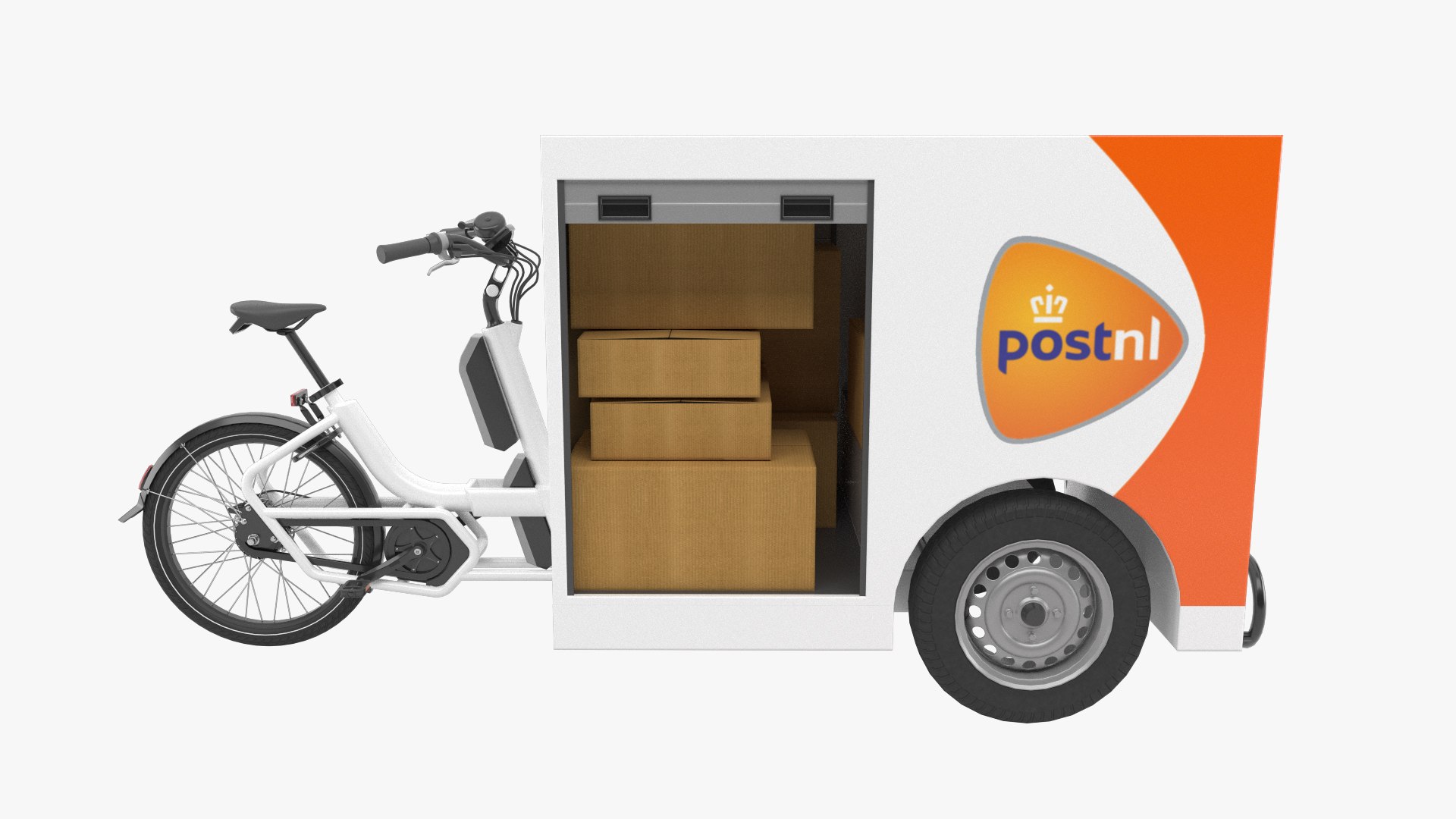 Urban Arrow Parcel PostNL 3D Model - TurboSquid 1800270