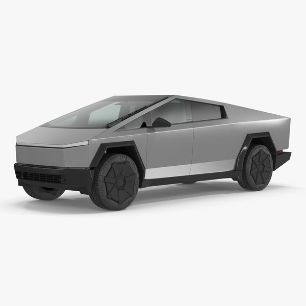 Tesla Cybertruck 2024 Silber 3D-Modell - TurboSquid 2186369