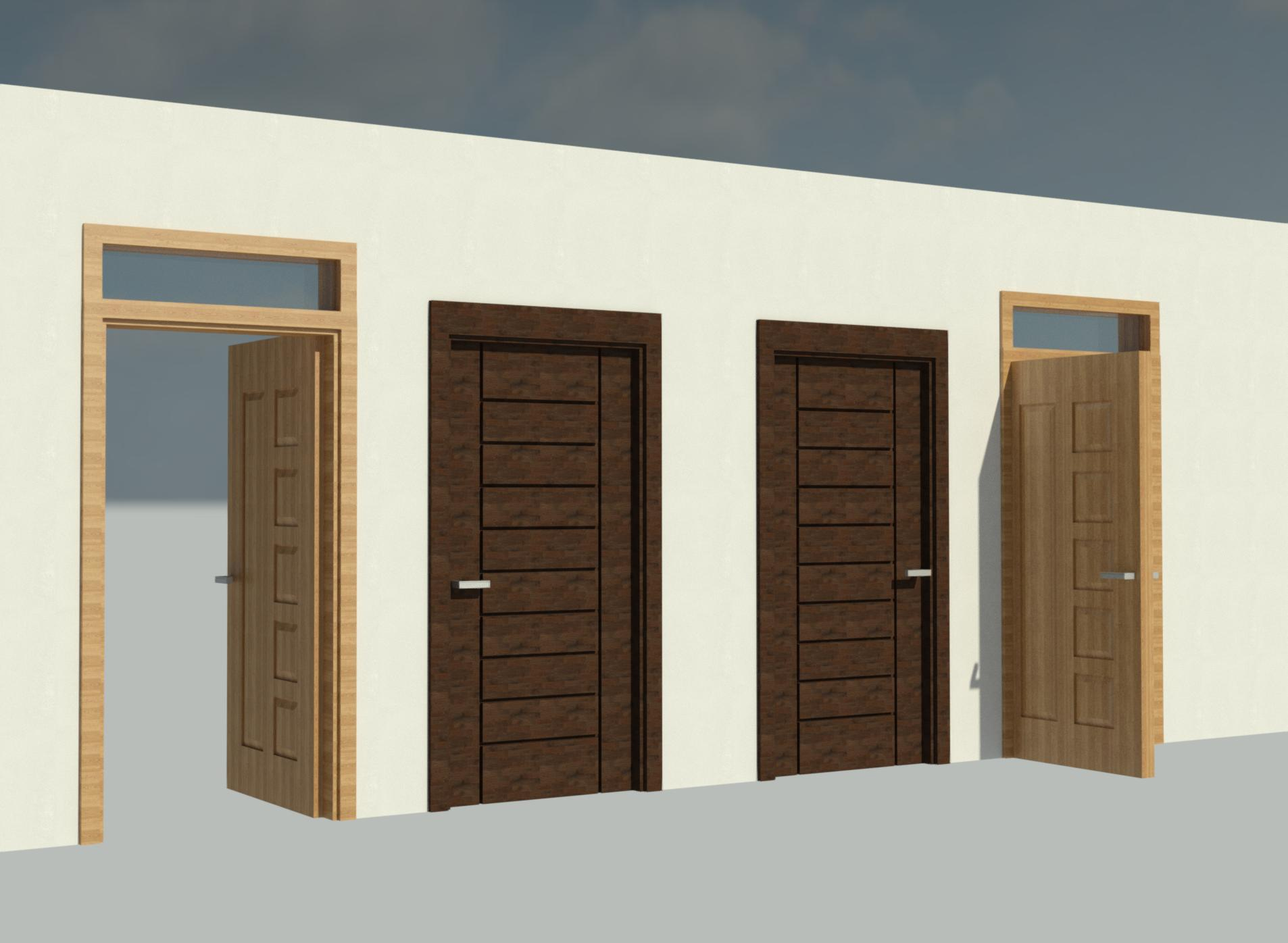 modelo 3d REVITAR PUERTAS - TurboSquid 1449579
