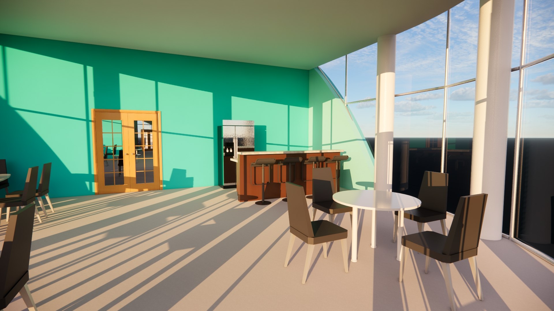 3D Cafe - TurboSquid 2222721