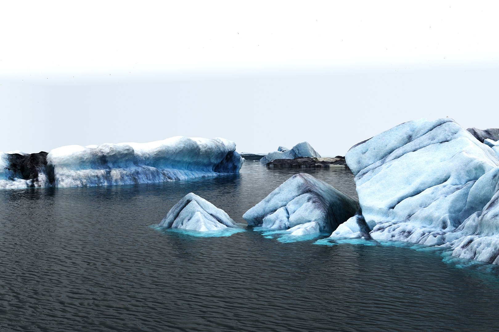 3D real iceberg scan pack model - TurboSquid 1645546