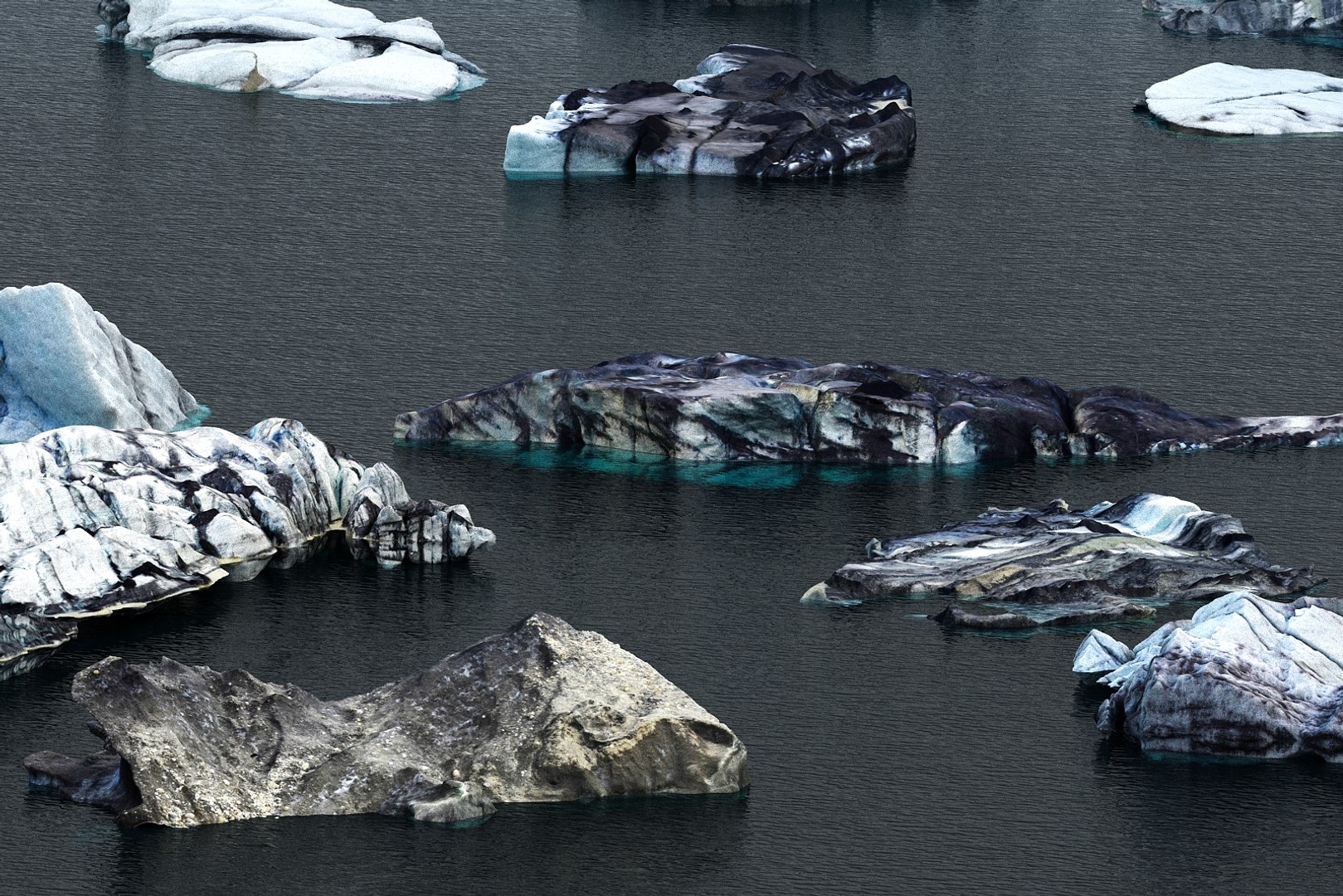 3D real iceberg scan pack model - TurboSquid 1645546