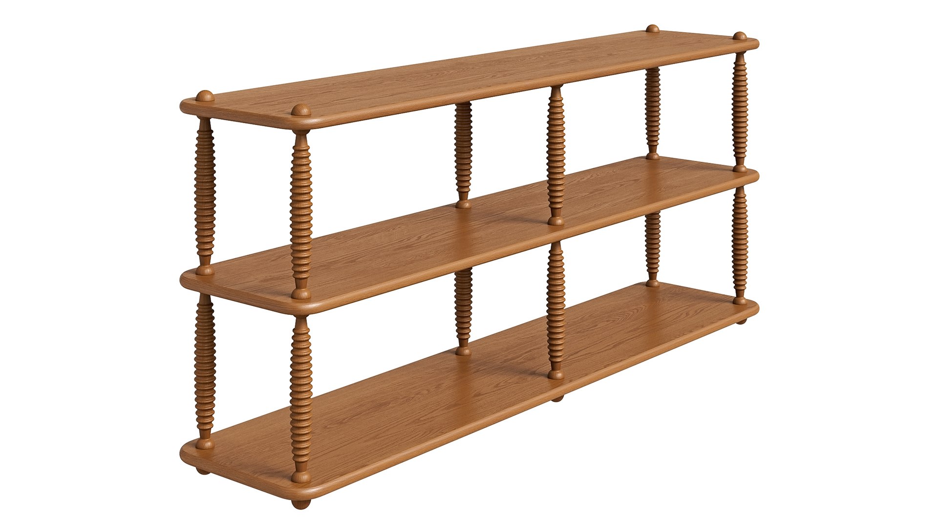 Soho Home Cleo Shelving Unit 3D Model - TurboSquid 2249310