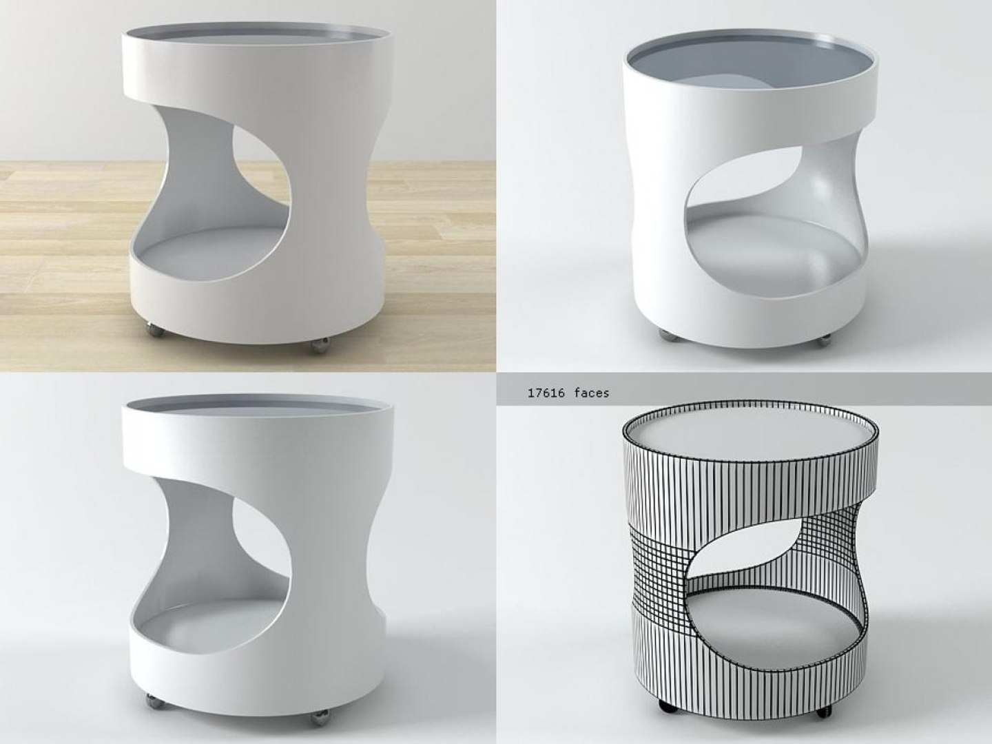 3D Opal Table - TurboSquid 1184924