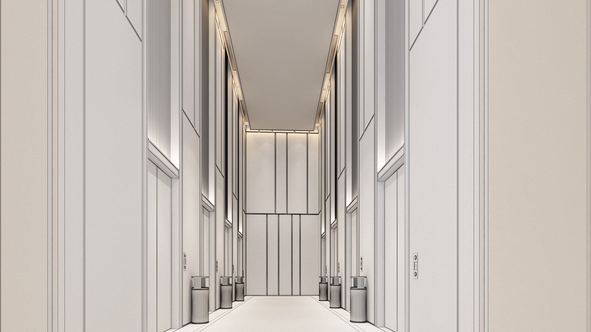 3D Modern Hall 04 Model - TurboSquid 1756786